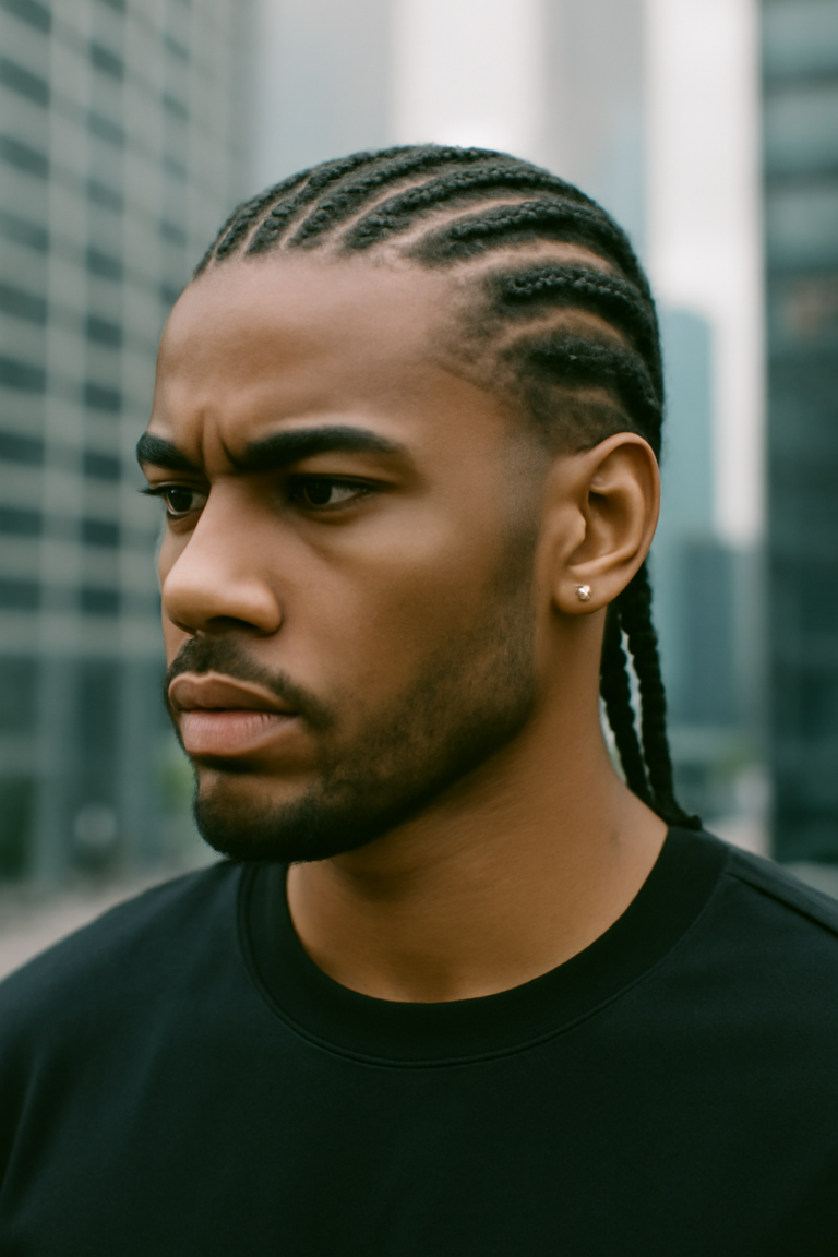 15 Trending Pop Smoke Braid Hairstyles for Men to Elevate Your Look