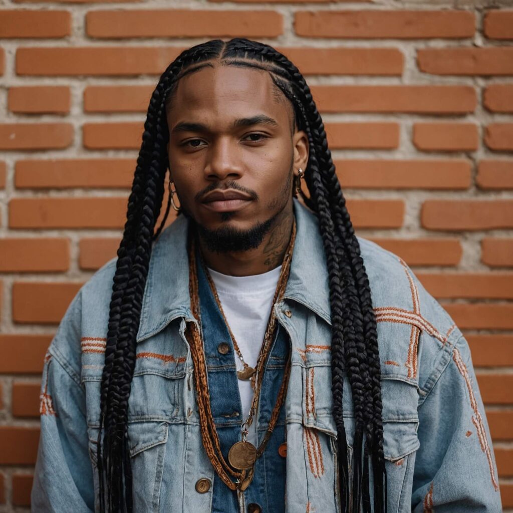 15 Trending Pop Smoke Braid Hairstyles for Men to Elevate Your Look