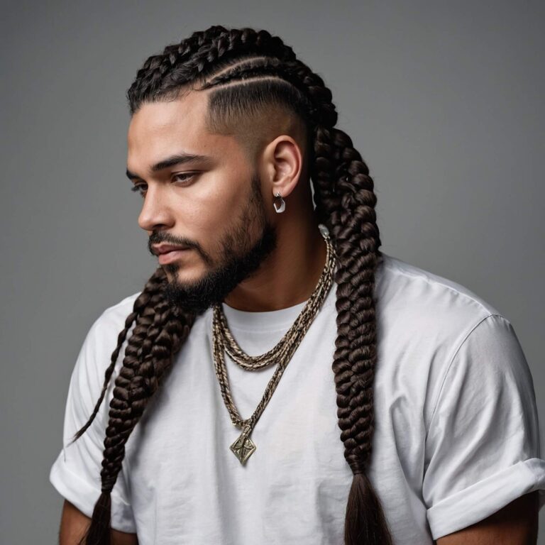 15 Trending Pop Smoke Braid Hairstyles for Men to Elevate Your Look