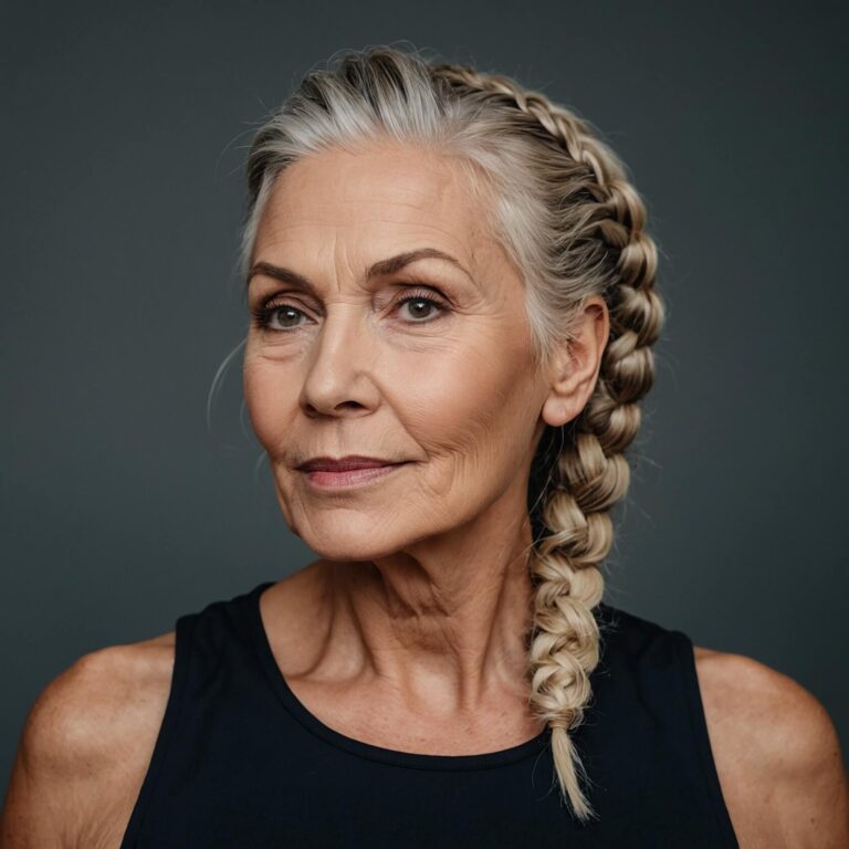 17 Fabulous Braids for Older Women Over 50 That Are Perfect for Every ...