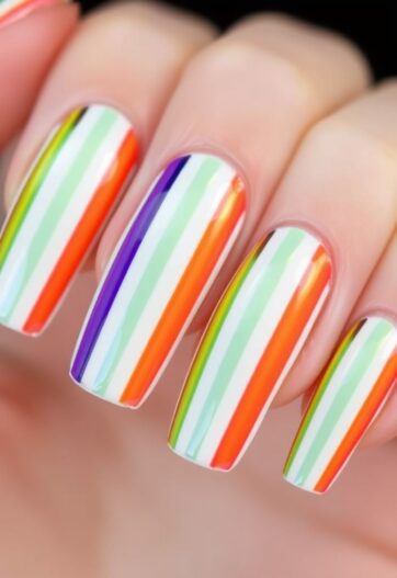 17 Easy Rainbow Nail Designs to Try at Home (2025)